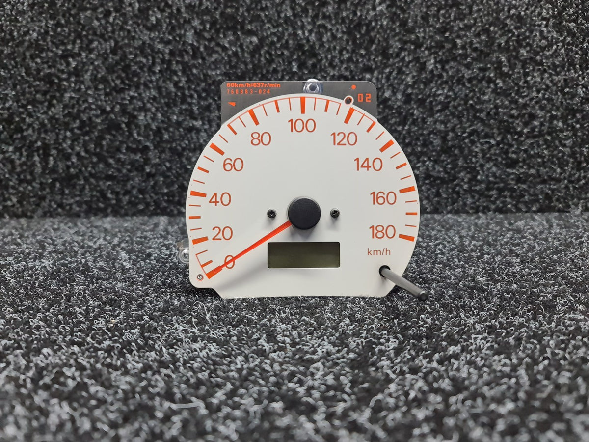 Genuine Mitsubishi Evolution 4 / 5 Speedometer 180 KM/H - WHITE Face ...